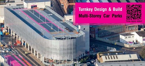 HUBER: Europe’s First Multi-Storey Steel Coach and Car Park Takes Place ...