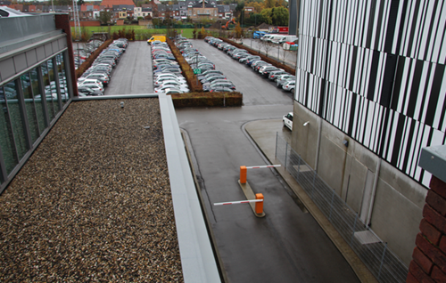 Smart Rooftop Parking at Telenet with Nedap